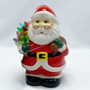 Mr. Christmas | Holiday | Mr Christmas Light Up Santa Ceramic Holiday ...